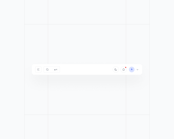 React Horizontal Navbar Sections and Blocks | Tailgrids UI