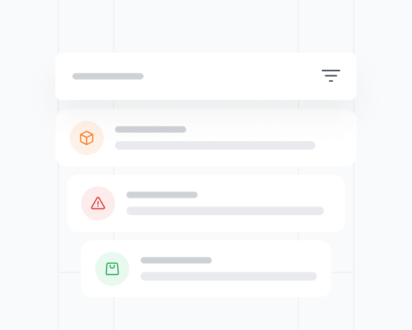 React Notification Sections and Blocks | Tailgrids UI